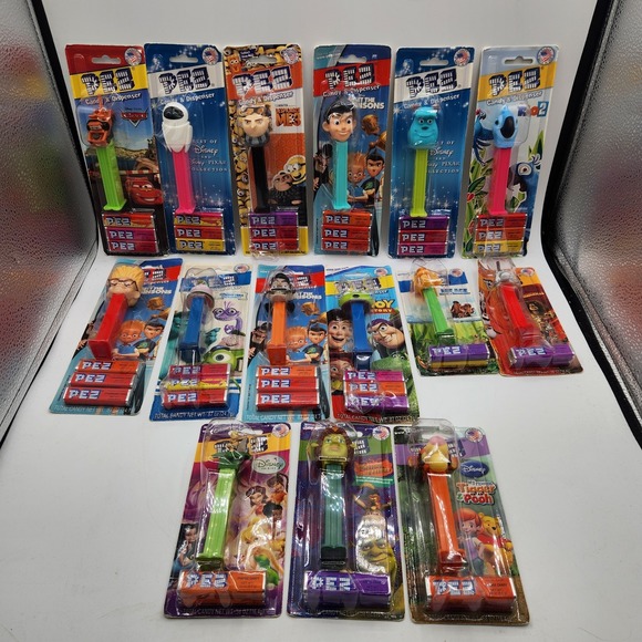 One Pieces | Lot Of 15 Disney Pixar Pez Dispensers New Sealed Cars Toy ...